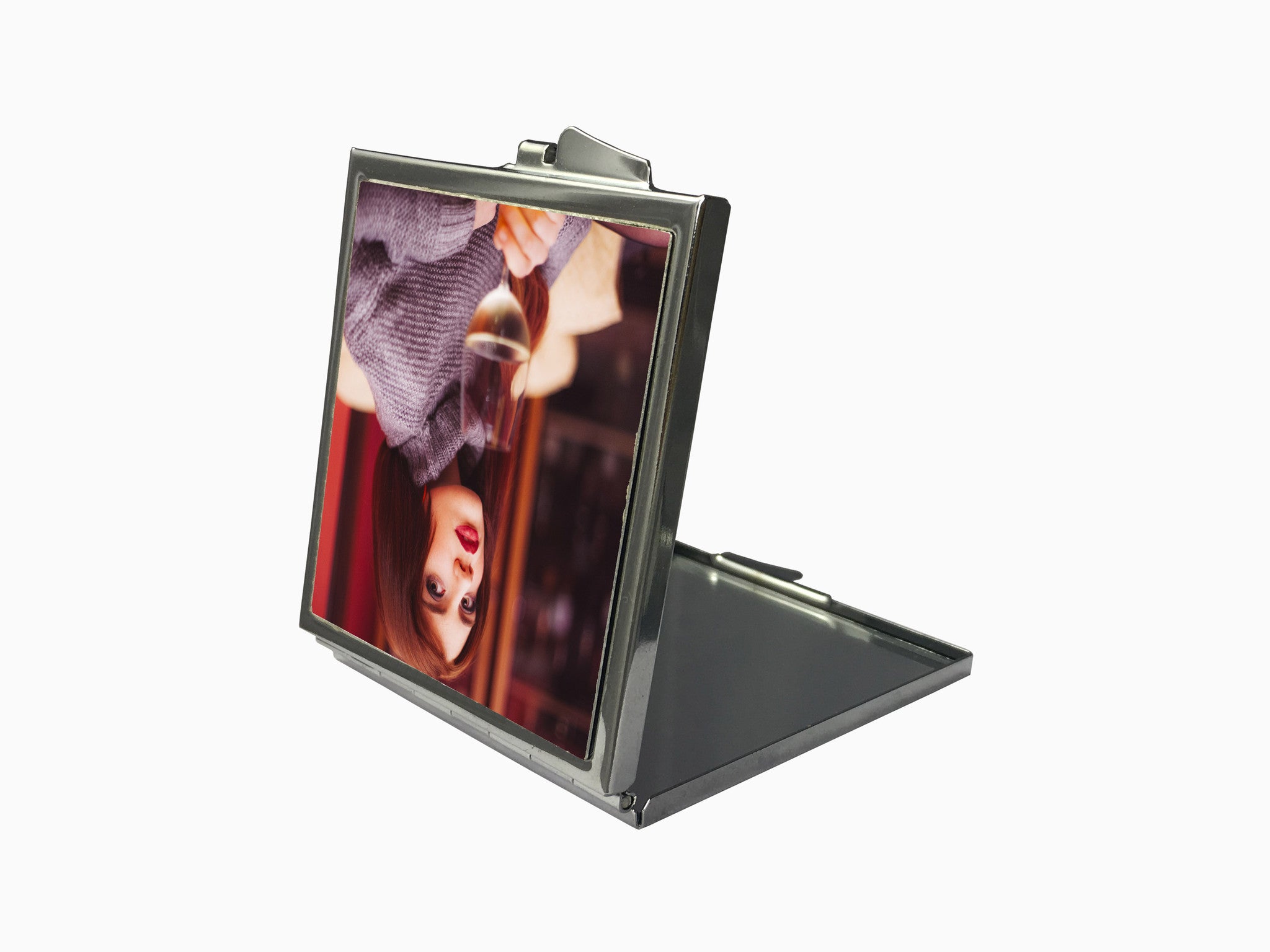 Customized Compact Mirror - Square - Wisholize - Personalized Mirror